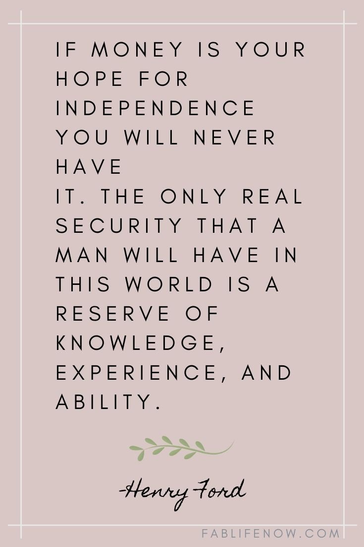 Financial Freedom Quotes to Inspire and Motivate - Fab Life Now